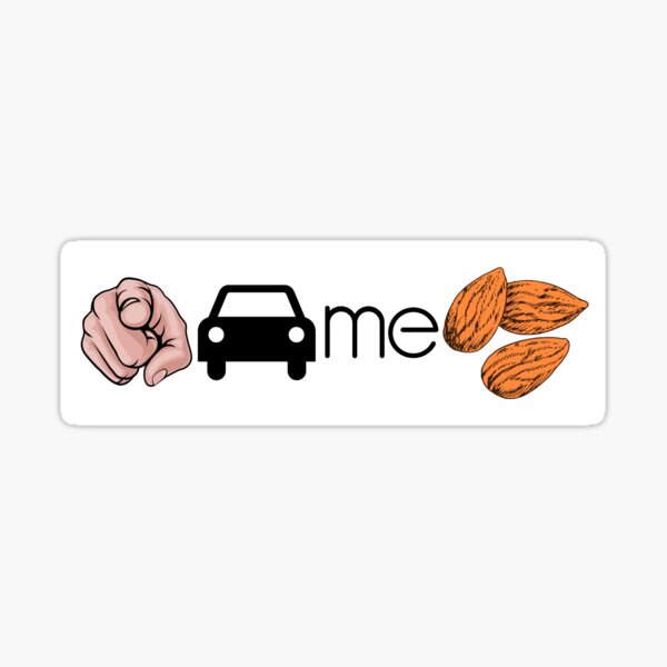 "You Drive Me Nuts" Sticker for Sale by Mi-Pe | Redbubble
