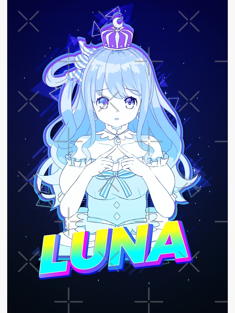 "Himemori-Luna | Hololive Vtuber" Poster von WaifuFury | Redbubble