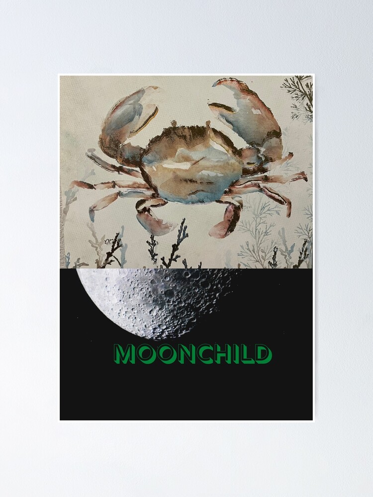 "Moonchild" Poster for Sale by Shywulfe | Redbubble
