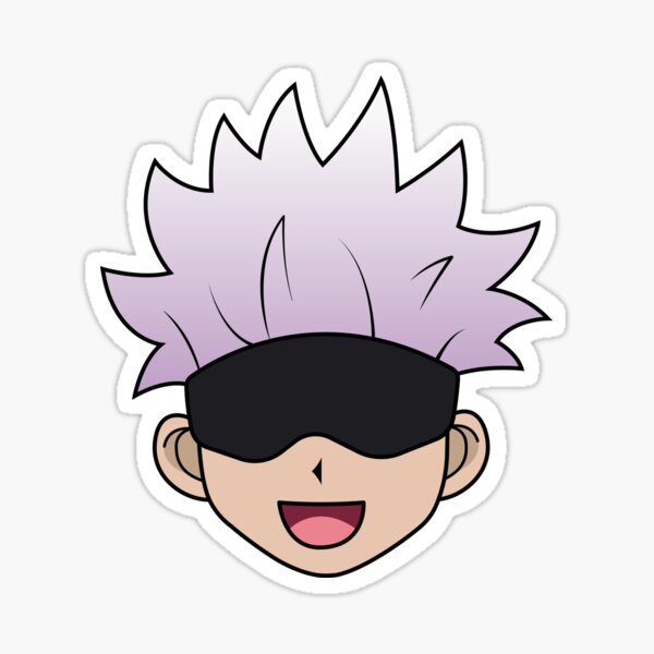 "Gojo Cute" Sticker by Julegendju | Redbubble