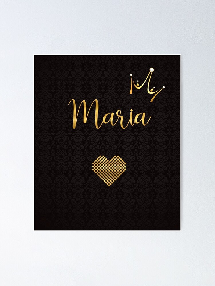 "Maria-maria queen-queen maria-maria logo-beauty-cute-beautiful ...