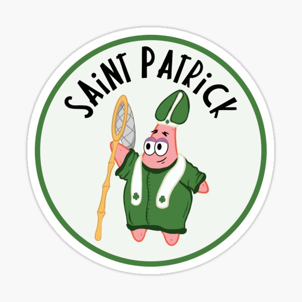 "Saint Patrick Star Day" Sticker by GoMissLexy | Redbubble