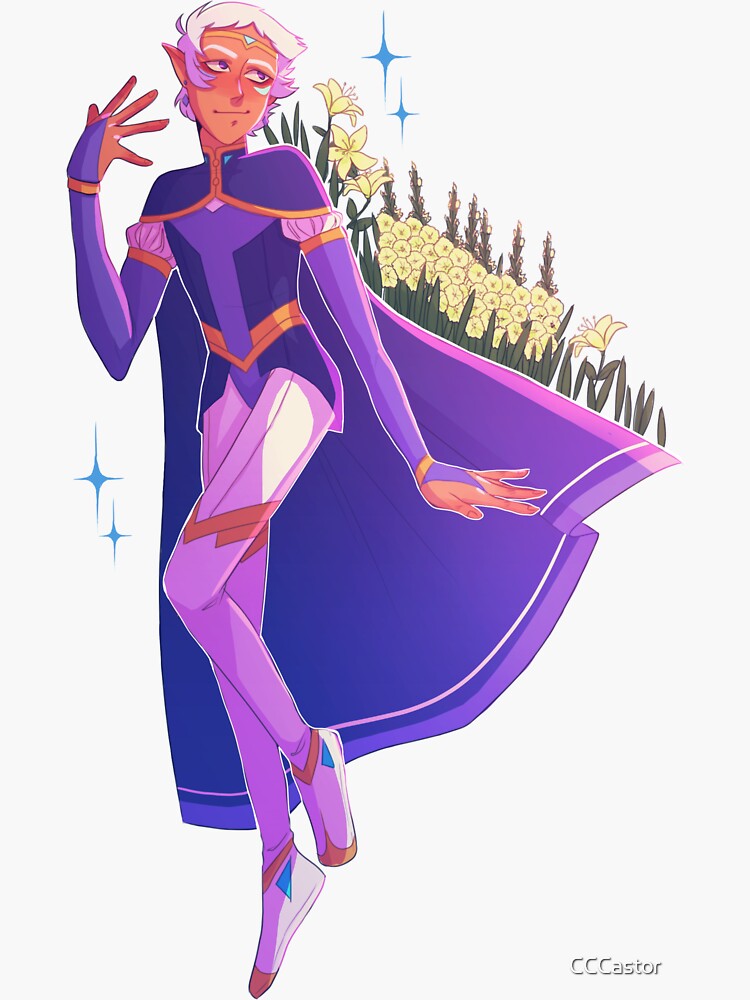 "Altean Lance - Voltron" Sticker for Sale by CCCastor | Redbubble