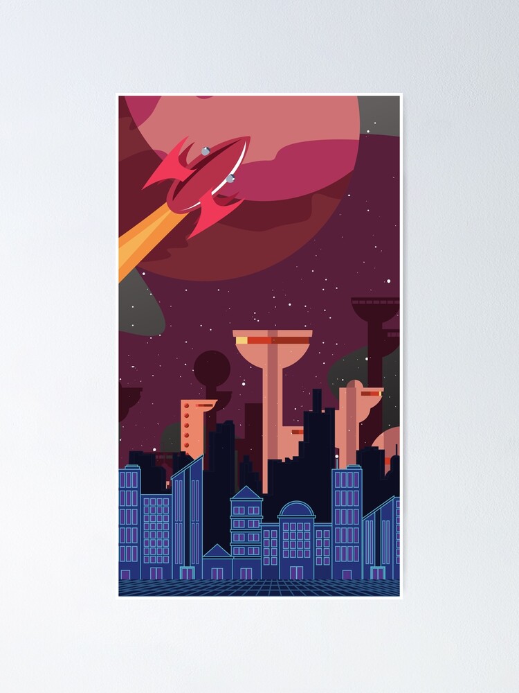 Kepler 442b Poster For Sale By Cosmicbee Redbubble