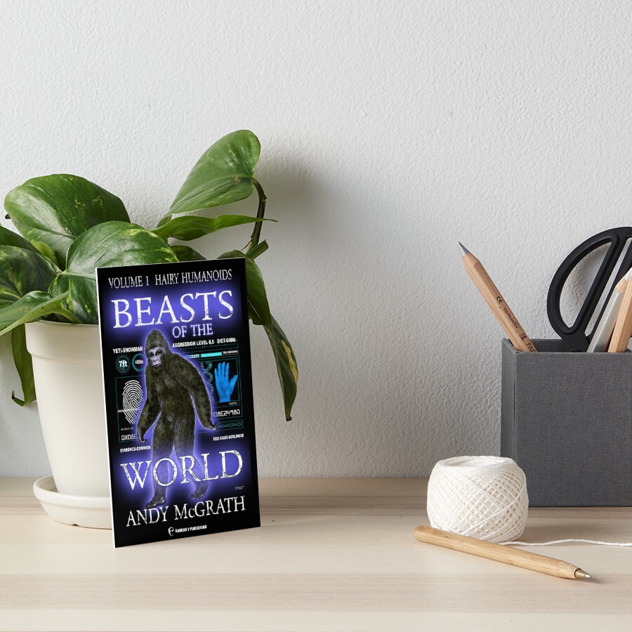 "Beasts of the World (Vol.1) Hairy Humanoids" Art Board Print by BEASTSOFBRITAIN | Redbubble