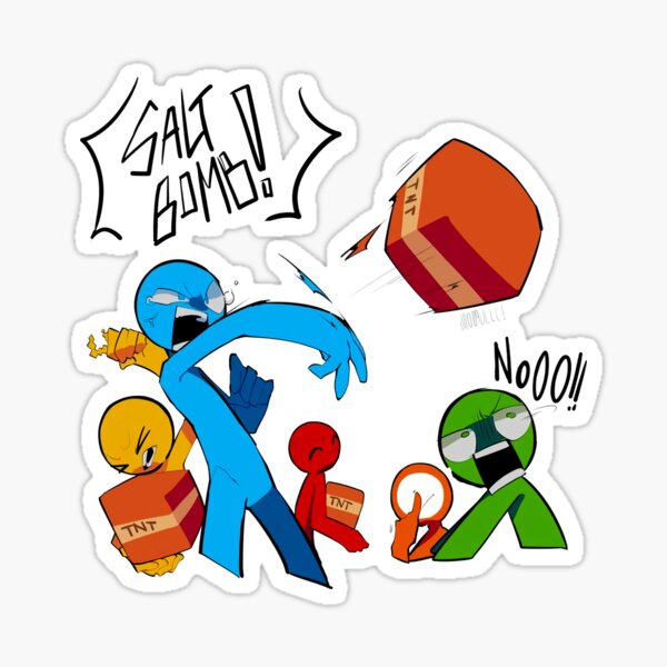 "Alan Animation Becker Funny" Sticker by KunNero | Redbubble