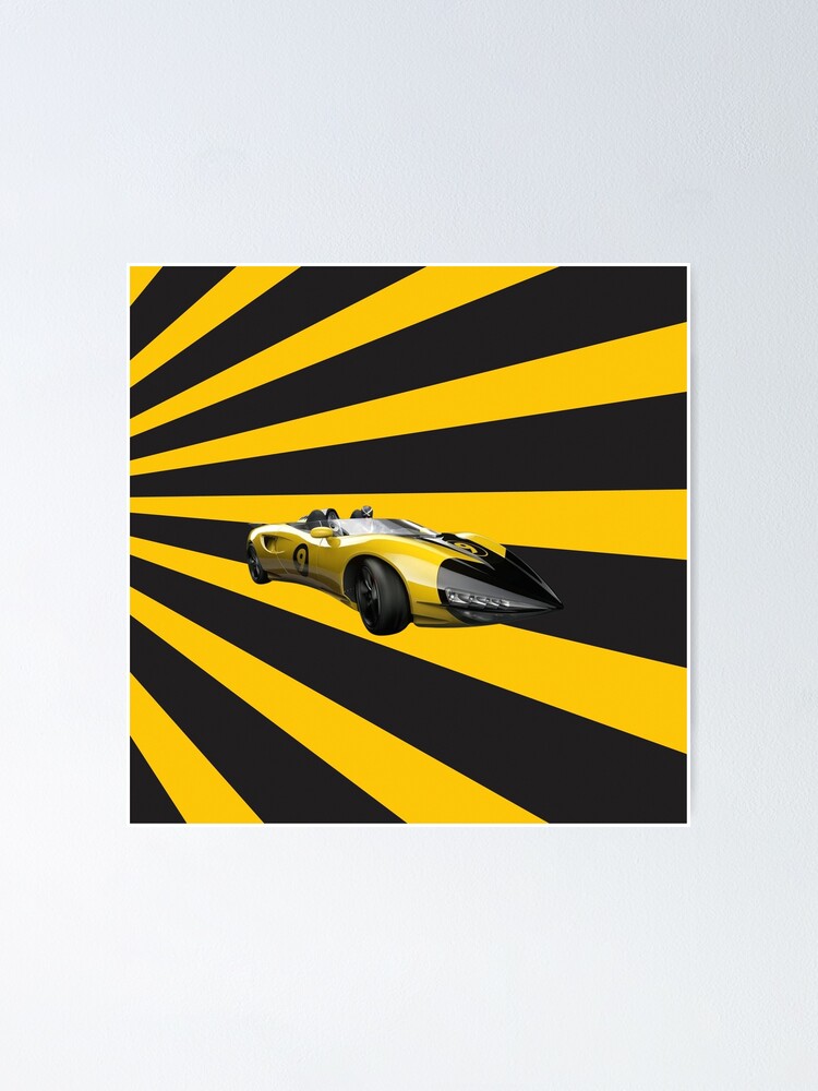 "Racer X" Poster for Sale by ArtCollectables | Redbubble