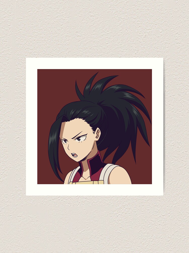 "Momo Yaoyorozu My Hero Academia MHA" Art Print for Sale by Epanet ...