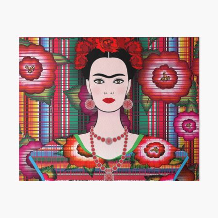 "Coyoacan, Mexico City, Mexico. Frida Kahlo vector portrait, Mexican ...