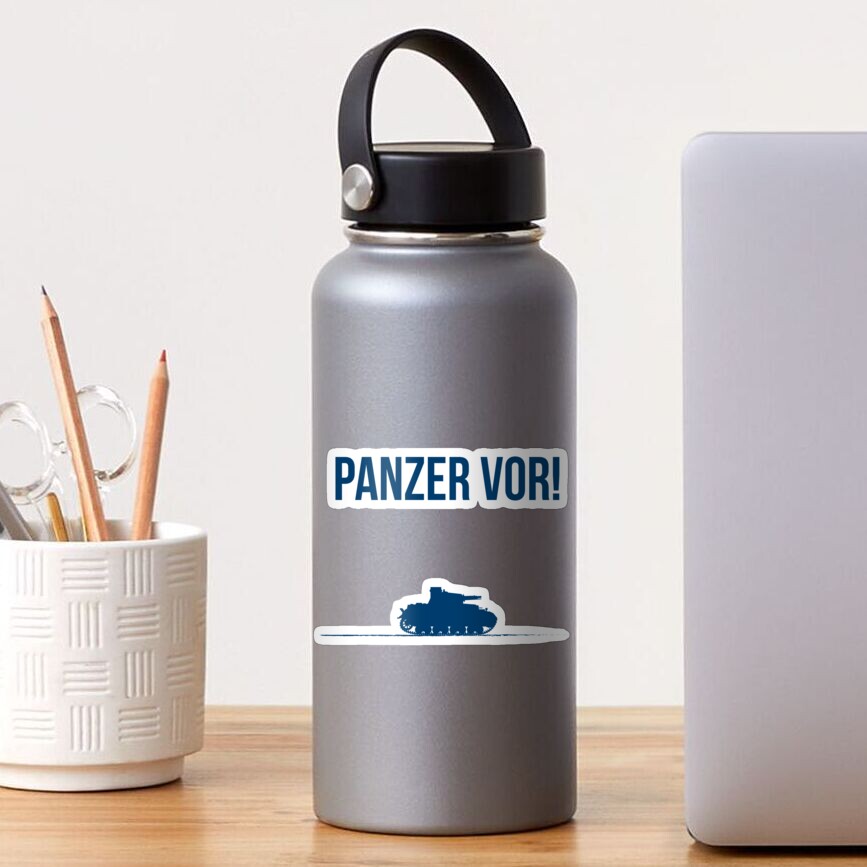 "Panzer vor!" Sticker for Sale by STF- | Redbubble