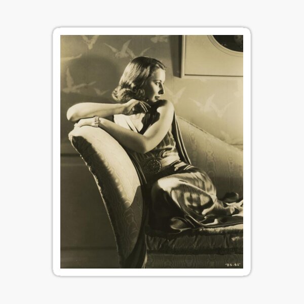 "barbara old DeLuca" Sticker by davidkillip | Redbubble