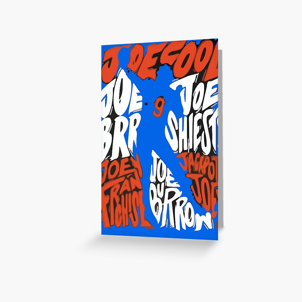 "Joe Shiesty ,Joe Burrow, Joe Cool ,Joe Brr, Joe Shiesty ,Joey ...