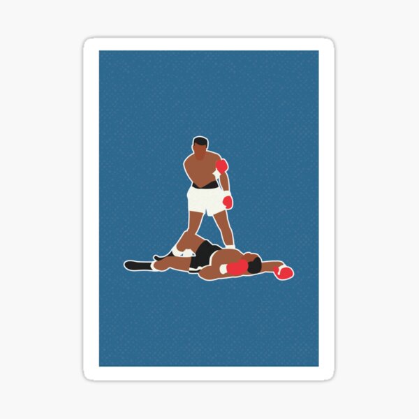 "MUHAMMAD ALI Classic Muhammad Ali" Sticker by marisaeula | Redbubble
