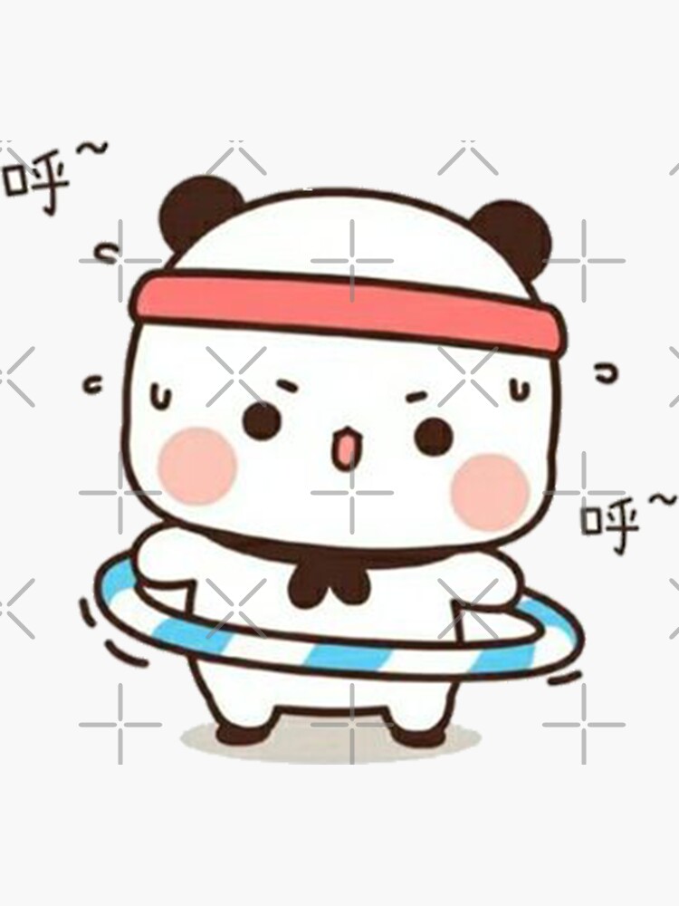 Pegatina «La historia de pérdida de peso de Bubu | Parte 6 | Bubu ...