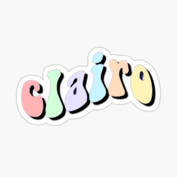 "Clairo " Sticker by CustomixDesigns | Redbubble
