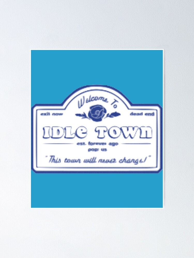 "conan gray idle town " Poster for Sale by CustomixDesigns | Redbubble
