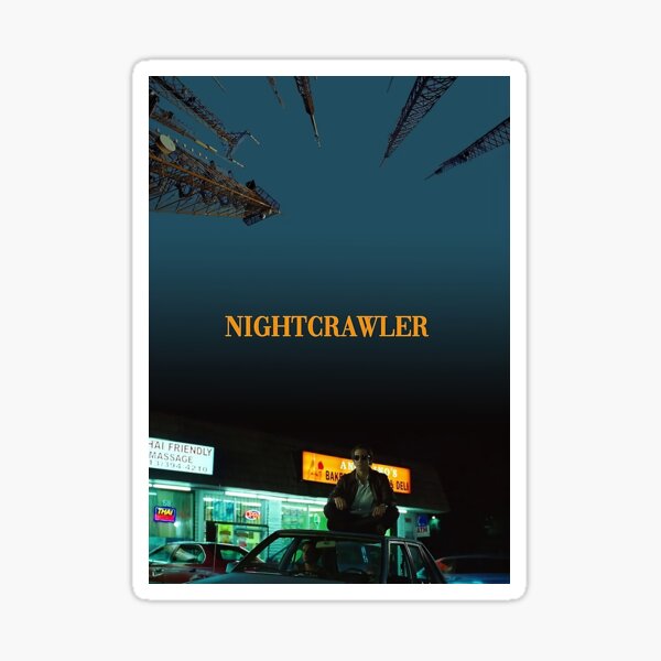 "NIGHTCRAWLER reversal " Sticker by juksioslskijuhy | Redbubble