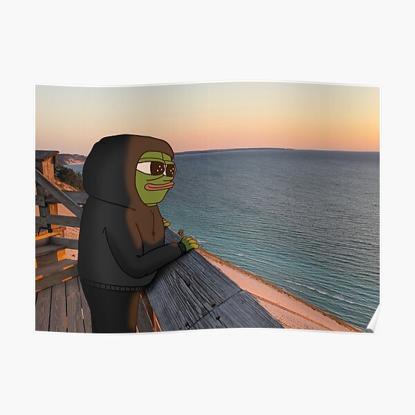 "Apu Apustaja watching Sunset" Poster for Sale by moonman1232141 ...