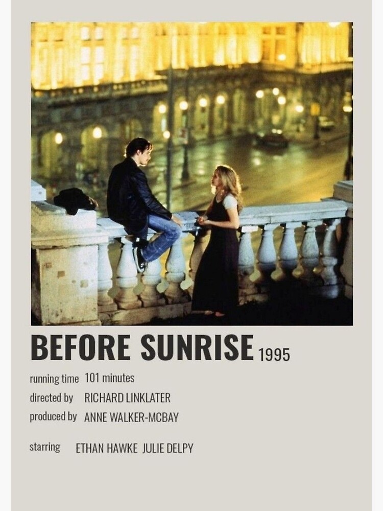 "before sunrise" Poster for Sale by lisfestyle | Redbubble
