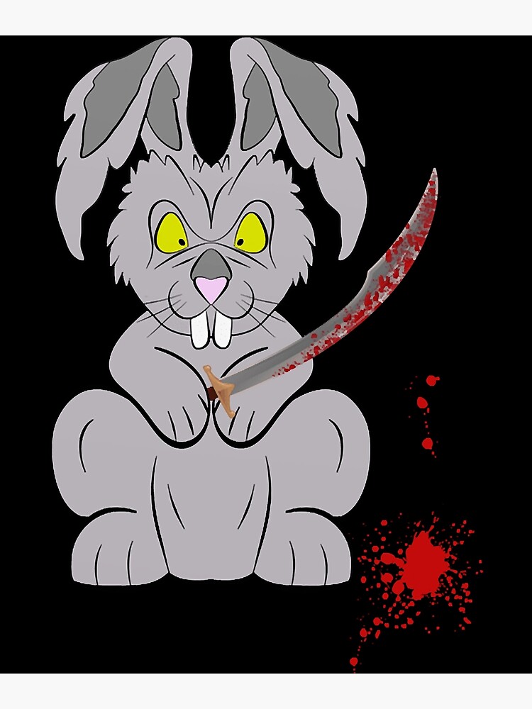 "Bad Bunny - Bad Rabbit" Poster for Sale by HillaryDarielle | Redbubble