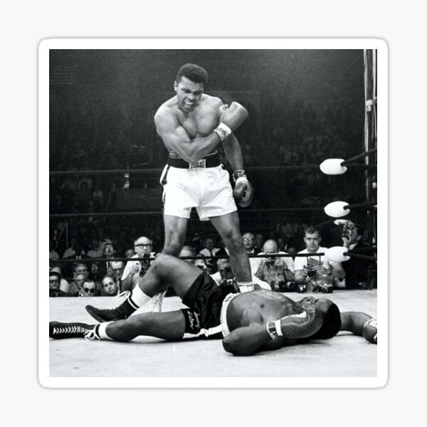 "boxer legend Poster Muhammad Ali" Sticker for Sale by amelioammicel ...