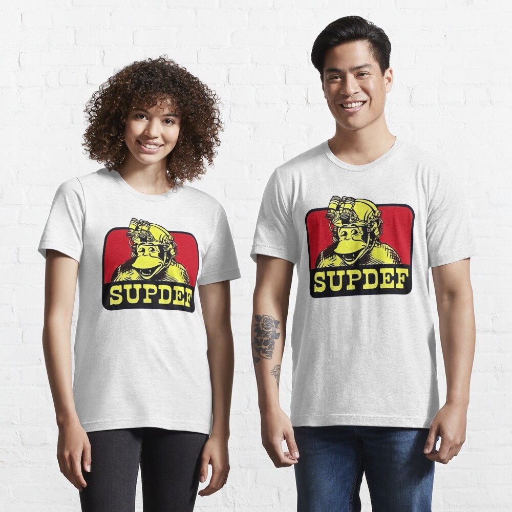 "SUPDEF " Sticker for Sale by MyFuntastics | Redbubble