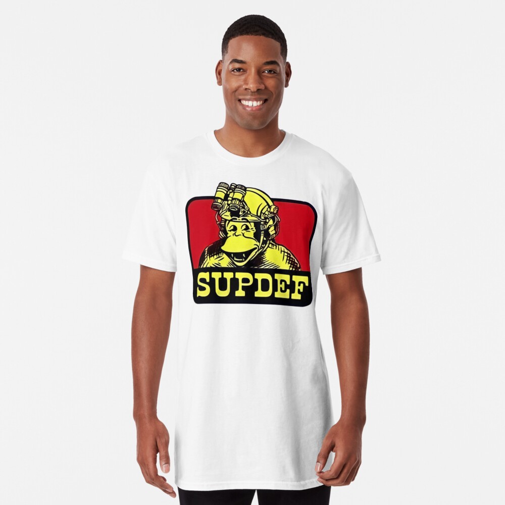 "SUPDEF " Sticker for Sale by MyFuntastics | Redbubble