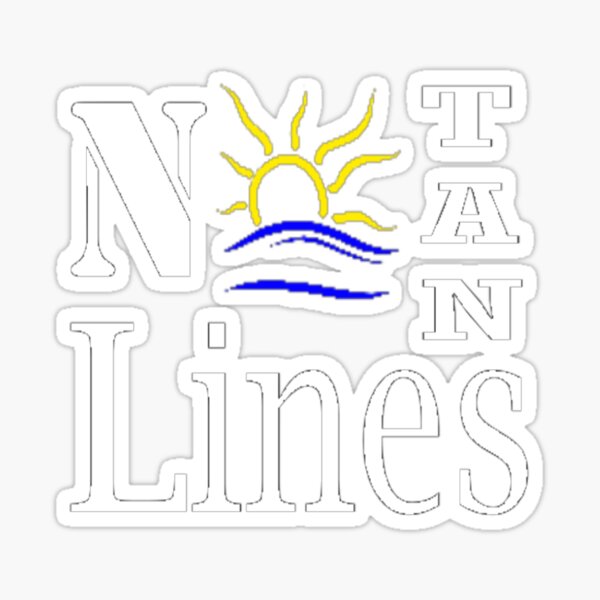 No Tan Lines Sticker For Sale By Climbnakeed Redbubble