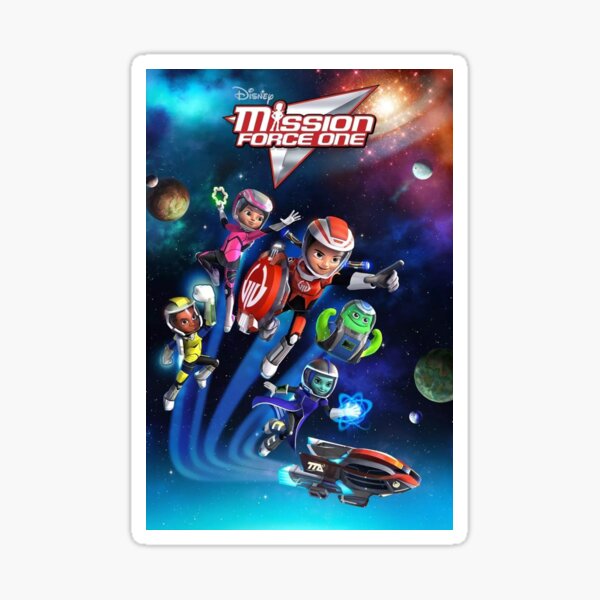 "Mission Force One" Sticker by greenbaumra | Redbubble