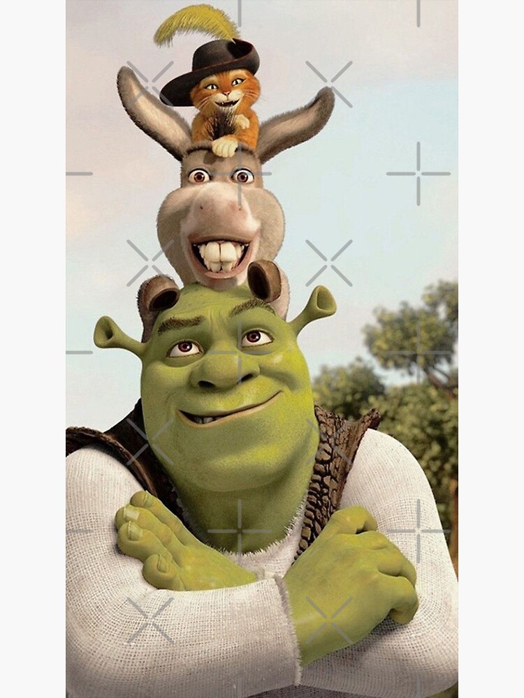 "shrek and friends" Poster for Sale by pitavery5 | Redbubble