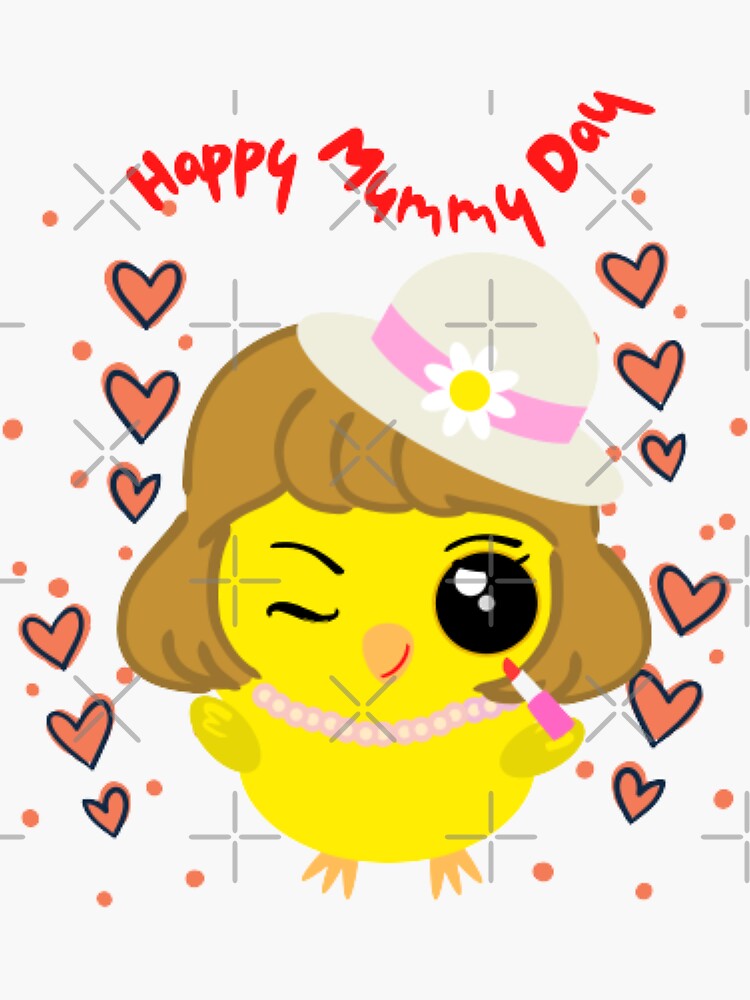 "Coco Chick Mother’s Day" Sticker for Sale by HuiArt | Redbubble