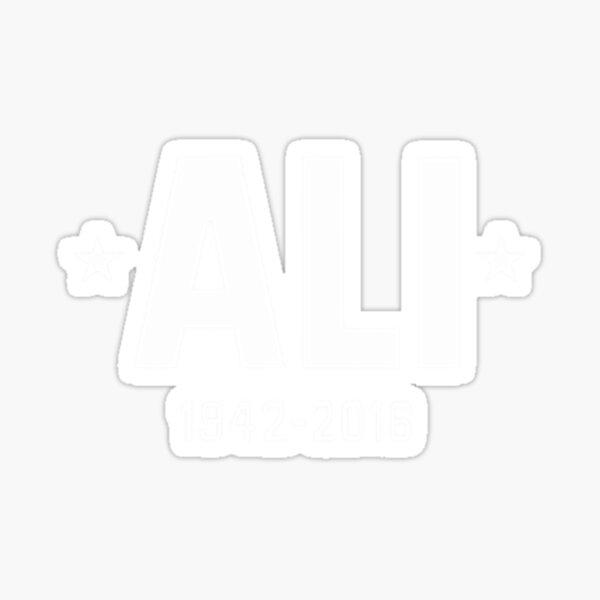 "muhammad ali 2016 Classic , Muhammad Ali" Sticker by ortonlst | Redbubble