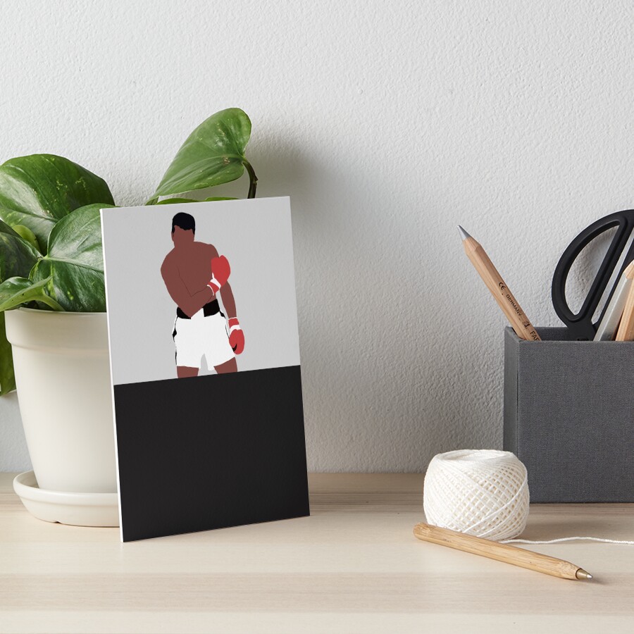 "Muhammad Ali Poster, Muhammad Ali" Art Board Print for Sale by ...