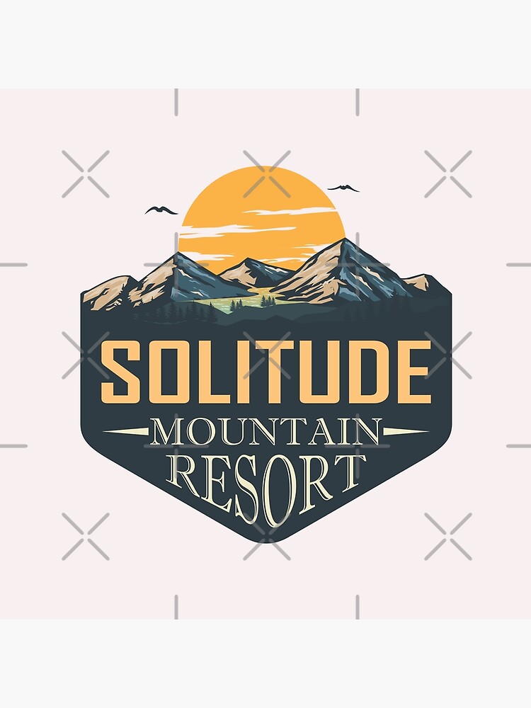 "Solitude Mountain Resort The Sun" Art Board Print for Sale by ...
