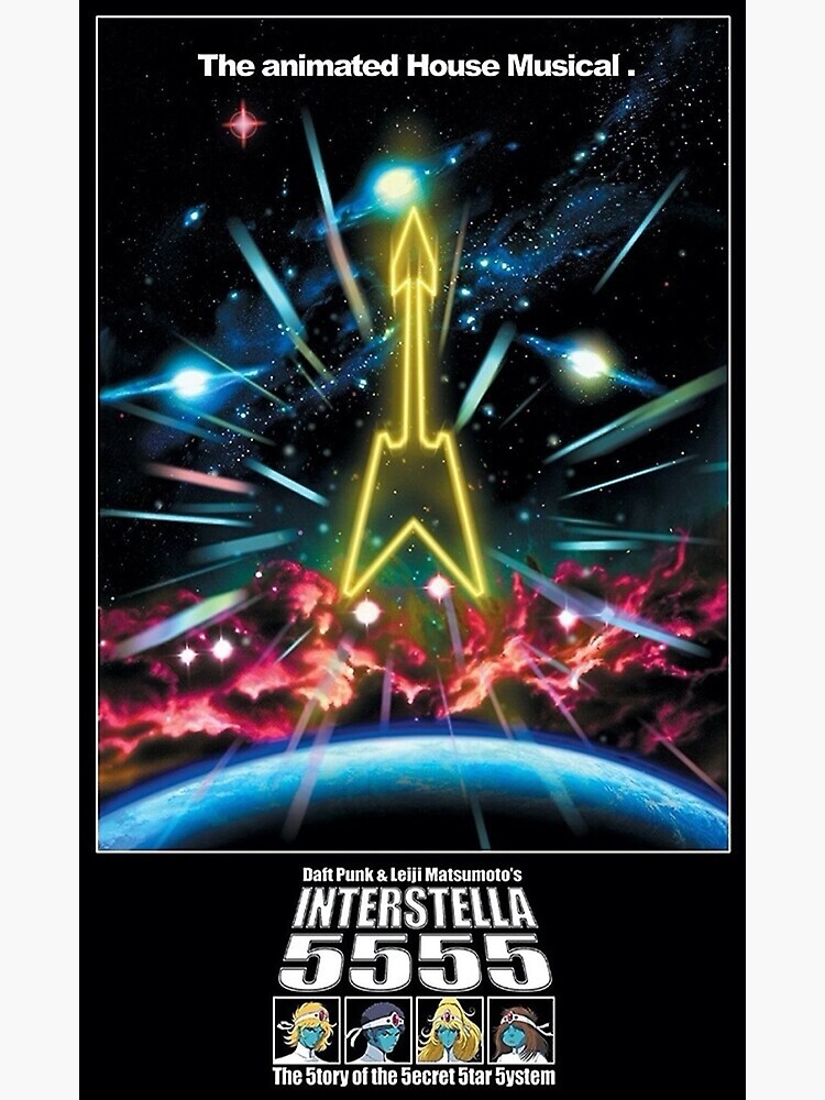 "Interstella 5555 Poster" Poster for Sale by giorginohowson | Redbubble