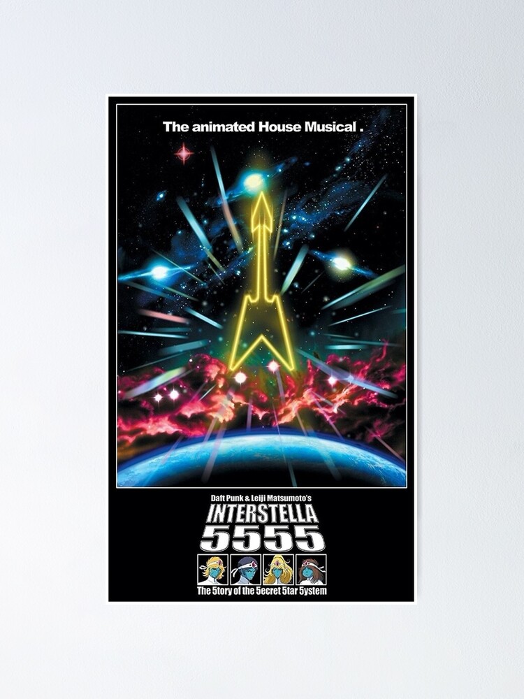 "Interstella 5555 Poster" Poster for Sale by giorginohowson | Redbubble