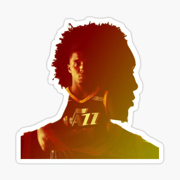 "Illustration Donovan Mitchell Art" Sticker by HaninMufidah | Redbubble