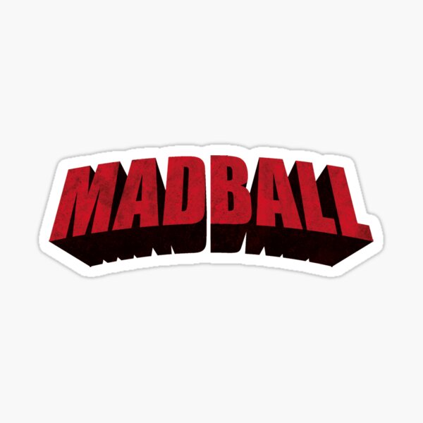 "Madball" Sticker by GikaidBlack | Redbubble