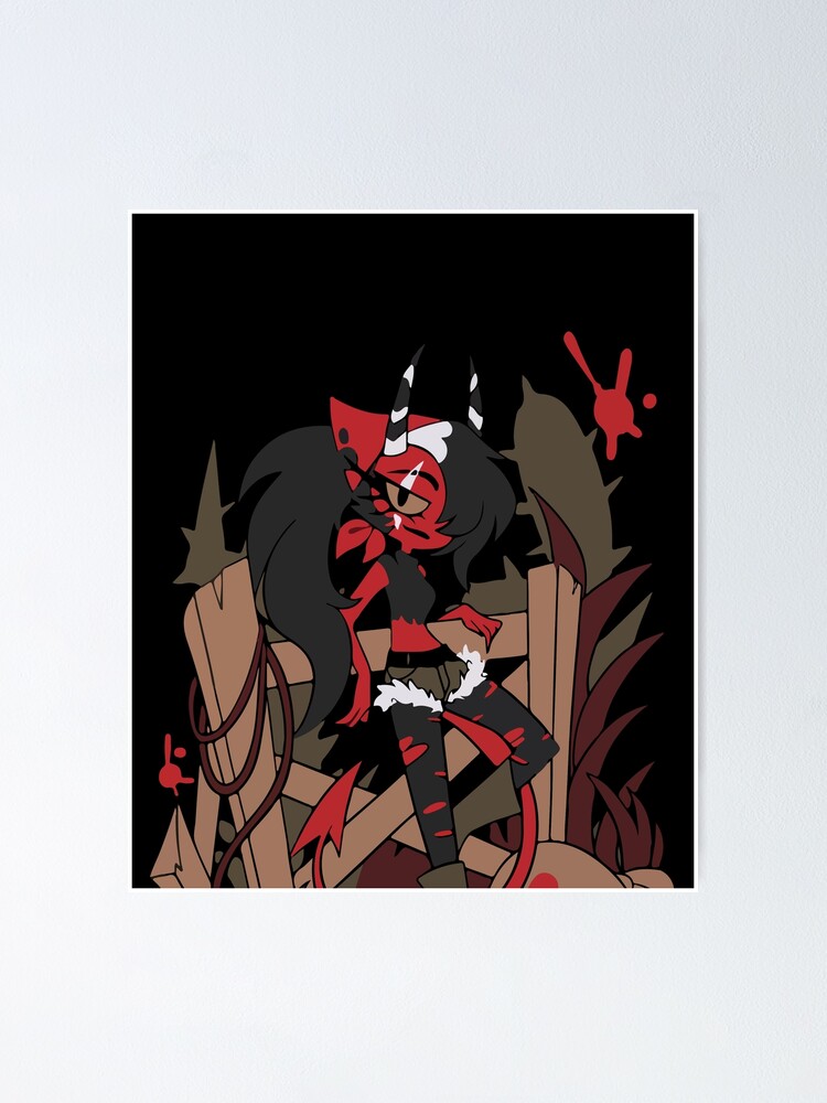 "Helluva Boss Merch Sallie May Shirt" Poster by cirasarap7 | Redbubble