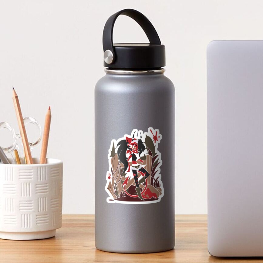 "Helluva Boss Merch Sallie May Shirt" Sticker by cirasarap7 | Redbubble