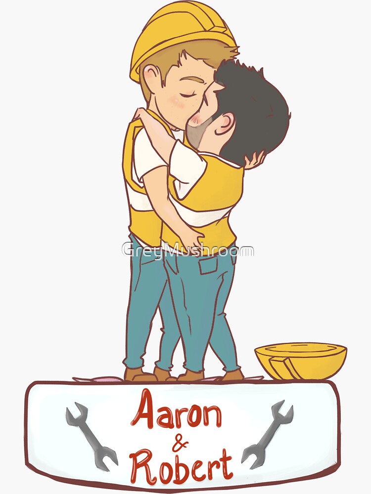 "robron cake toppers" Sticker for Sale by GreyMushroom | Redbubble