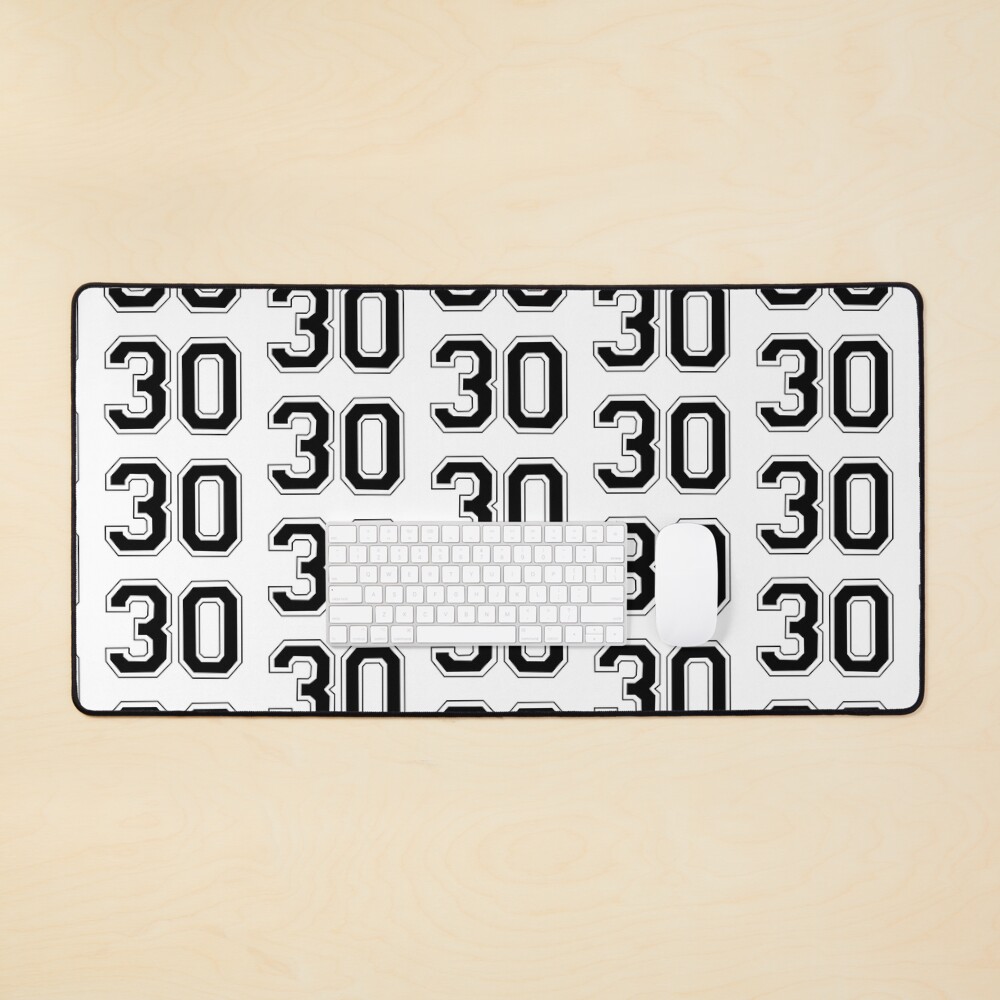 "sport number 30" Sticker for Sale by Maelyn-Couch | Redbubble