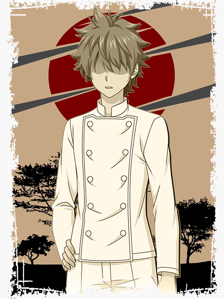 "Shun Ibusaki Food Wars Shokugeki no Soma Retro Landscape Design ...