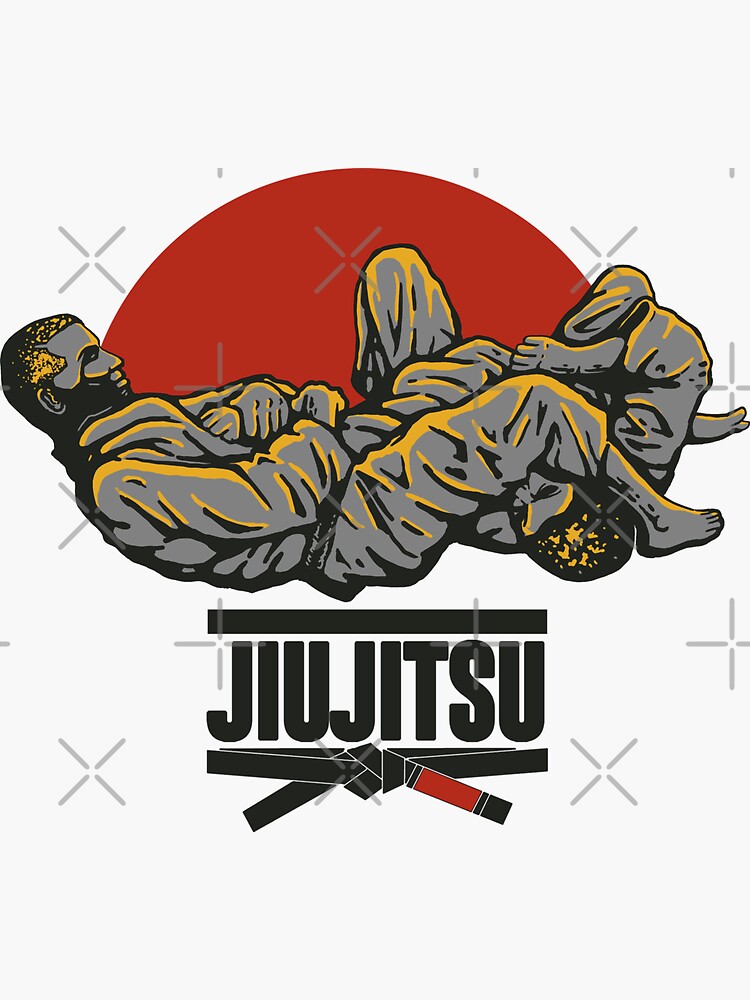 "Armbar jiu jitsu submission" Sticker by BJJBRO | Redbubble