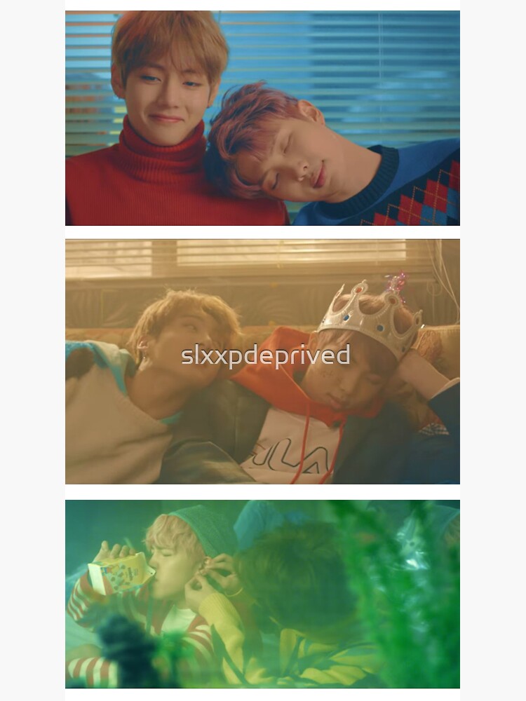 "BTS Spring Day Sticker" Sticker by slxxpdeprived | Redbubble