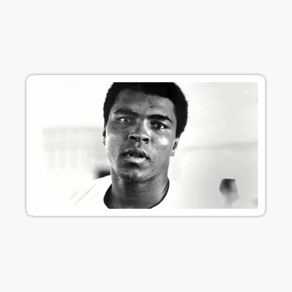 "Muhammad Ali Funart Poster Muhammad Ali" Sticker by cindymff | Redbubble