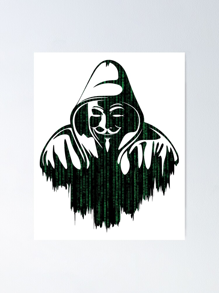 "Visual Anonymous" Poster for Sale by So-Dam | Redbubble