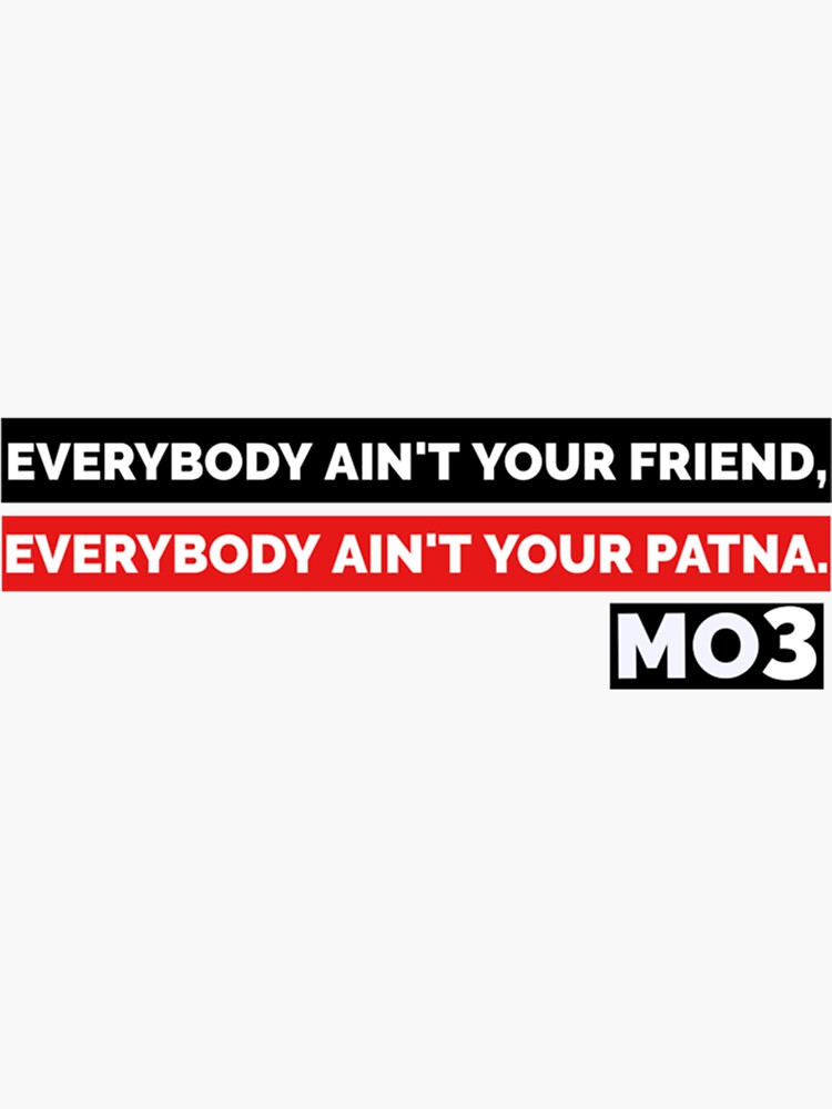 "Rip mo3 Classic T-Shirt" Sticker by gerobergman | Redbubble