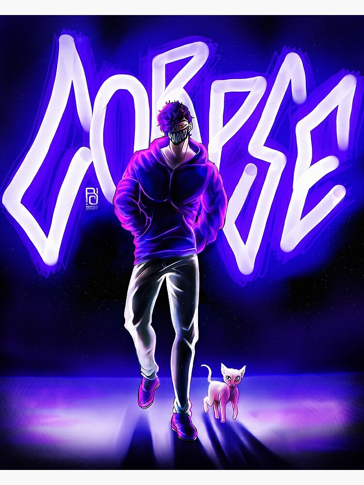 "Graffiti Corpse" Poster for Sale by RestlessColour | Redbubble