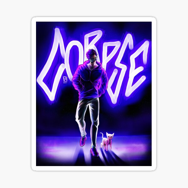 "Graffiti Corpse" Sticker by RestlessColour | Redbubble